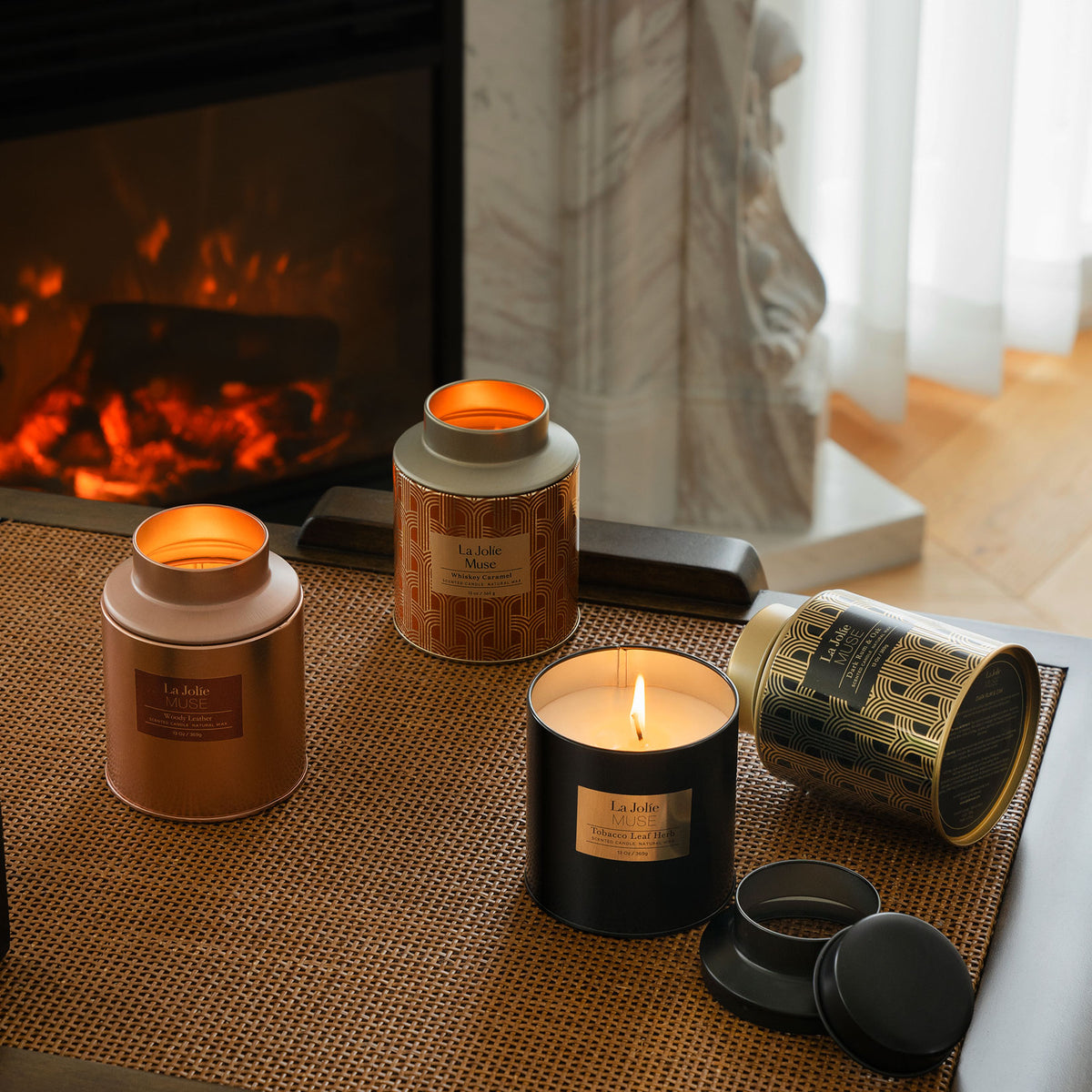 Wellness and Feel Good: La Jolie Muse Mirela Scented Candle – Dark Rum ...