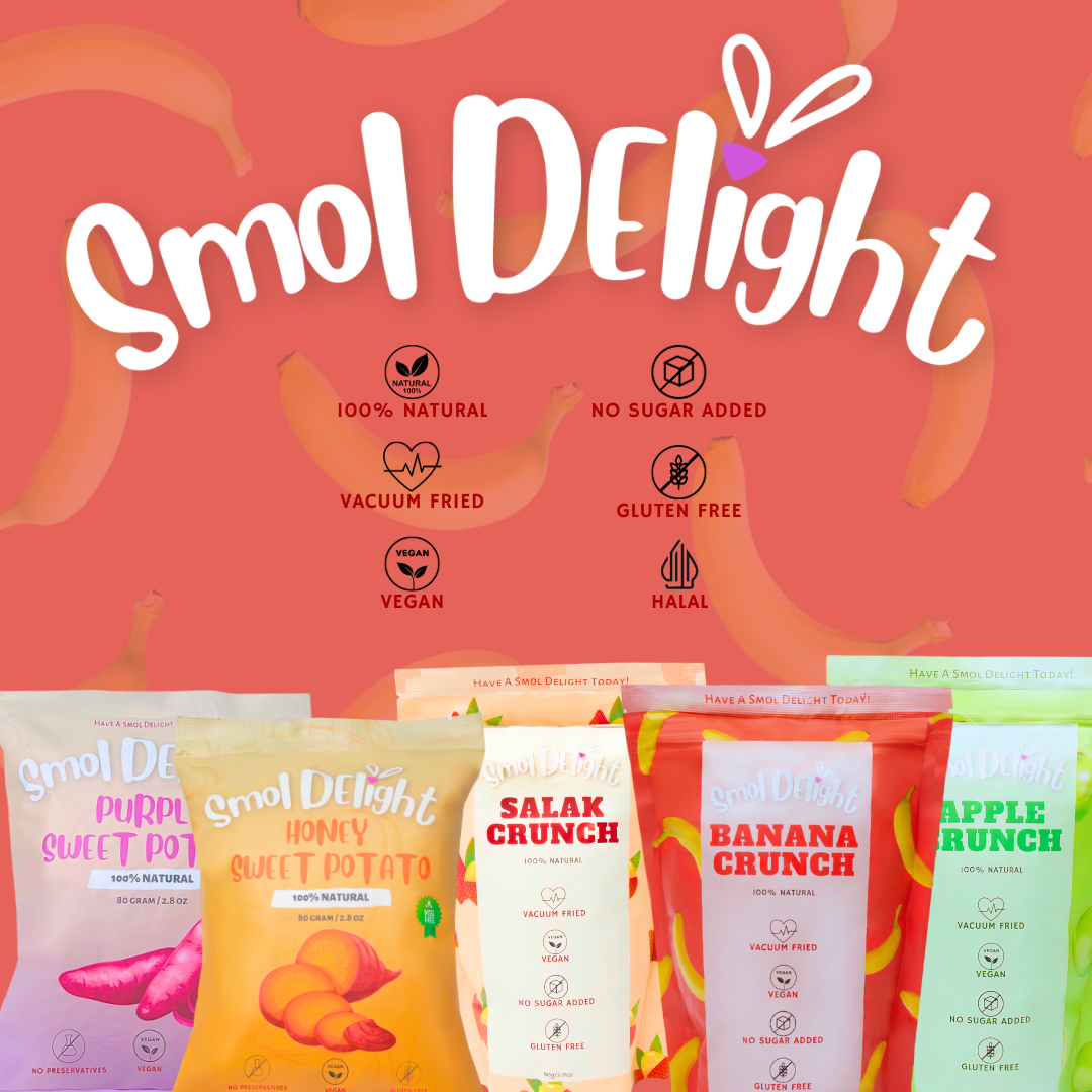 Halal | 80g Smol Delight Fruit & Sweet Potato Crunch (Assorted Flavour ...