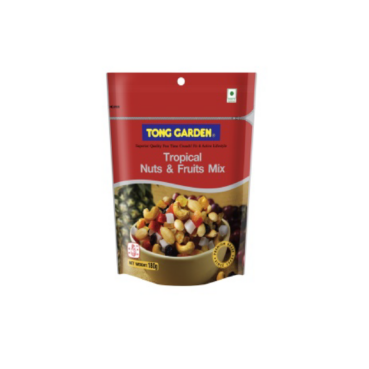 Other Snacks (Halal): 180g Tong Garden Tropical Nuts & Fruits Mix ...