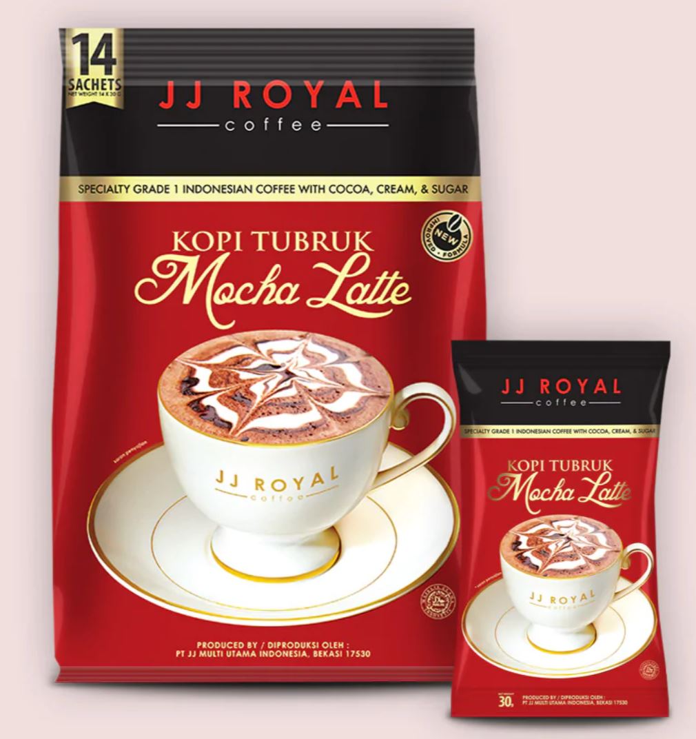 Drinks Pack (Halal): JJ ROYAL COFFEE TUBRUK LATTE SERIES (14 Sachets ...