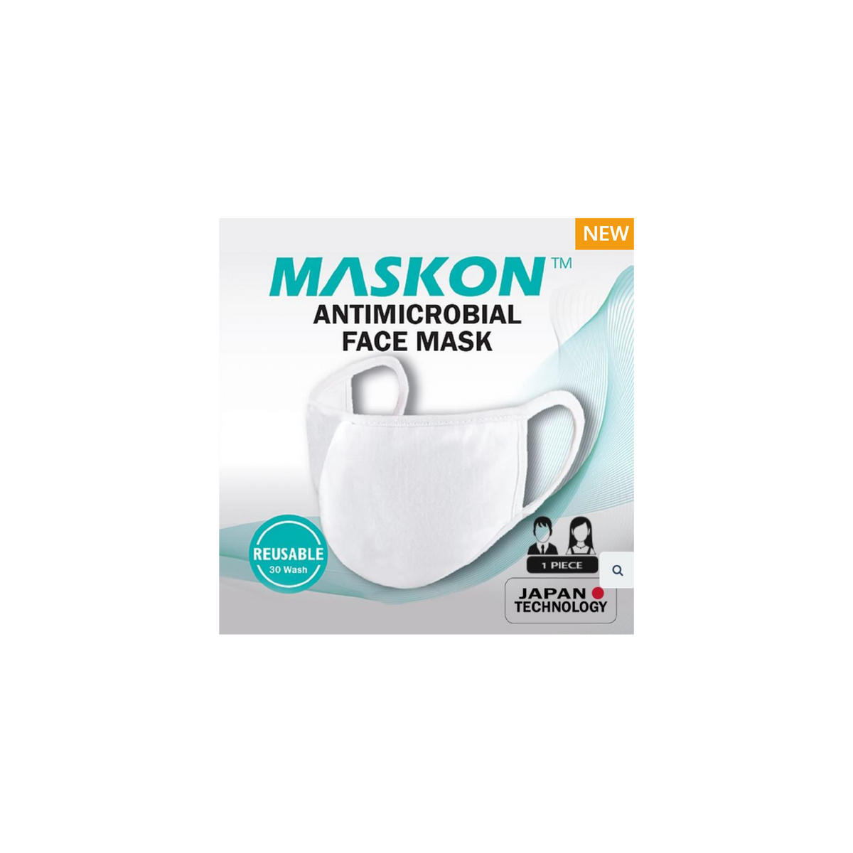 Protection Pack: MaskOn Anti-Microbial Reusable Mask – Care Package ...