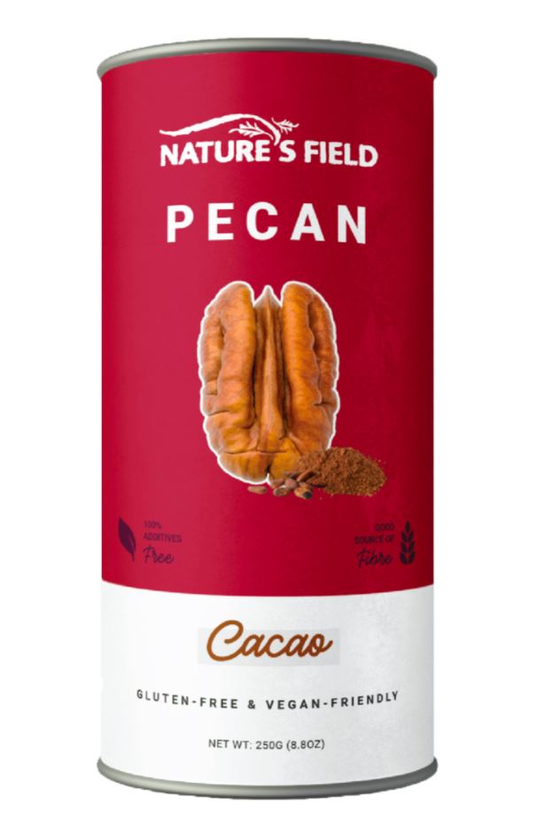 Healthy Snack: 250g Nature's Field Baked Pecan Nuts (Assorted Flavours ...